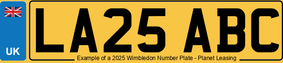 2025 Registration Plates | Motoring News | PLANET LEASING